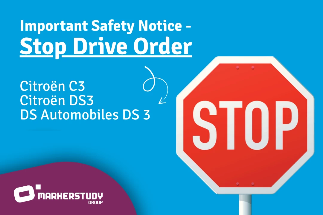 Important Safety Notice - Citroën Stop Drive Order - Clegg Gifford